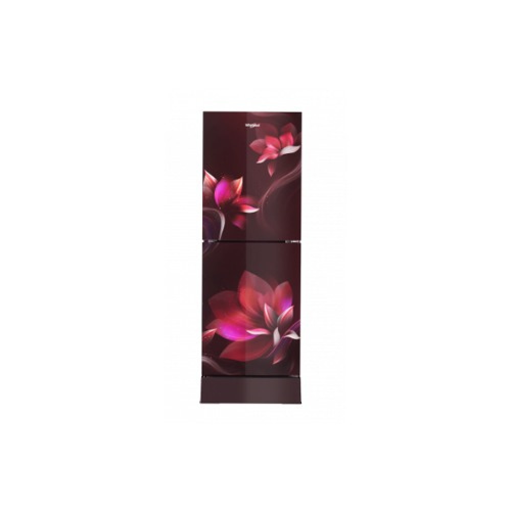 Whirlpool Fresh Magic Pro 257L GD Inverter Floret Red Refrigerator ...